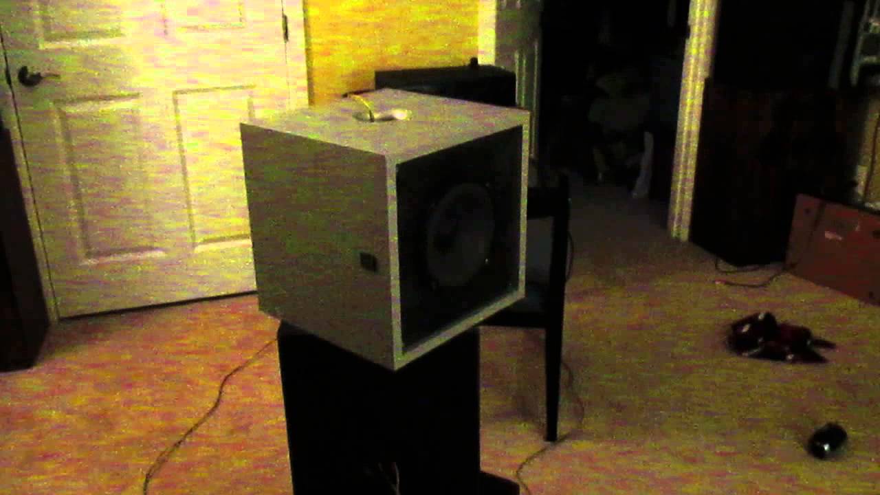 Altec 6.5" Sub-Woofer. Taken from some Computer Speakers. - YouTube