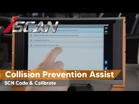 See How To SCN code and calibrate Collision Prevention Assist (SG-AWF ...