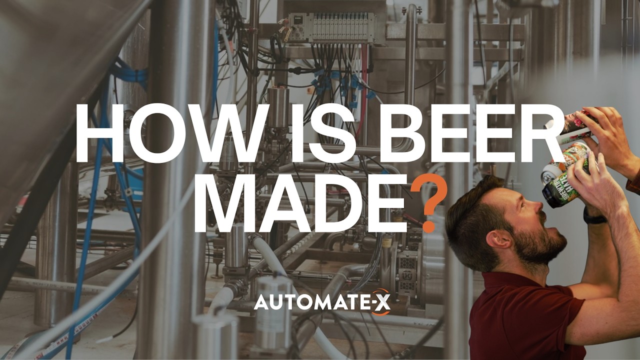 Brewery process automation - How is Beer made? - YouTube