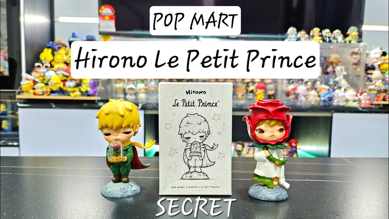 POP MART HIRONO × LE PETIT PRINCE SECRET EDITION FIGURE UNBOXING - YouTube