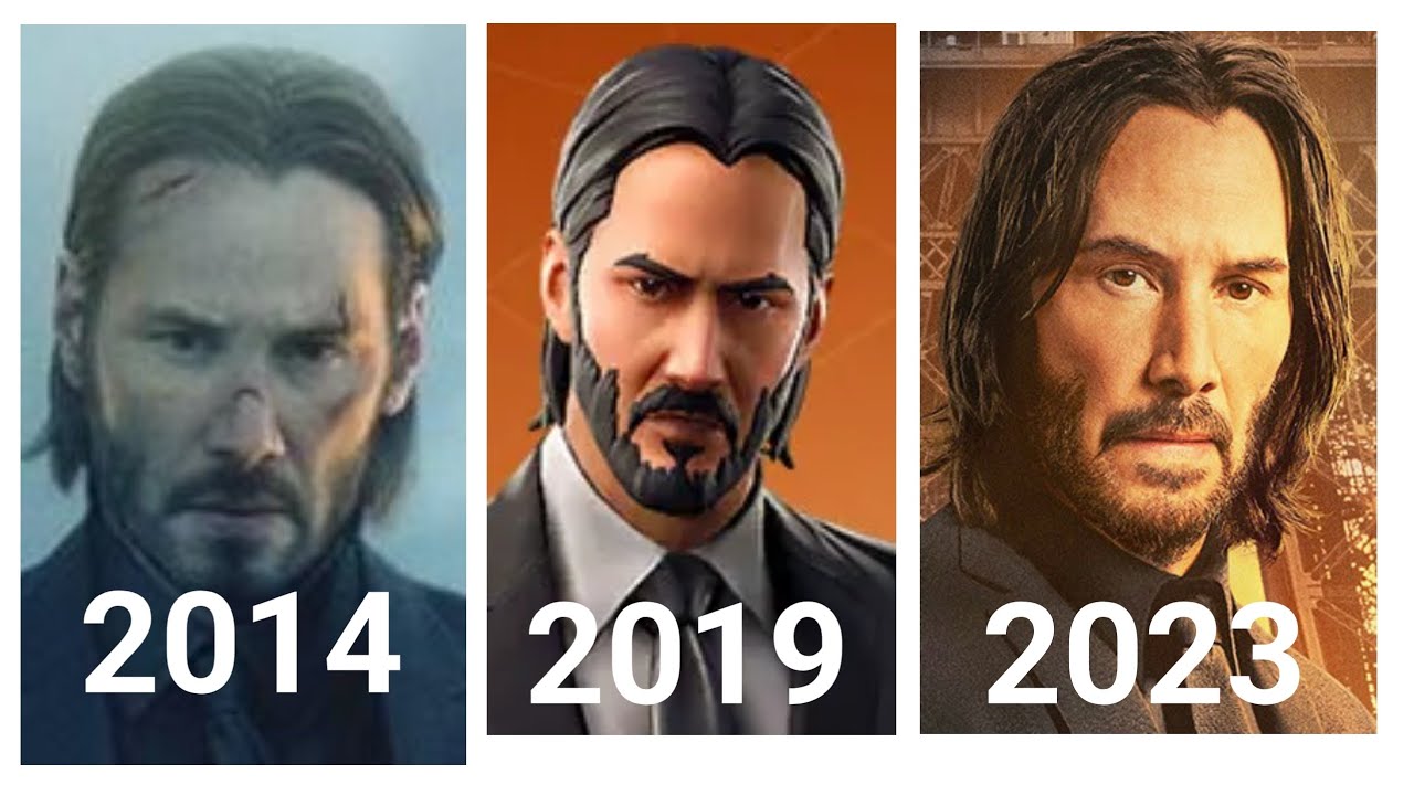 Evolution of John Wick in Movies and Games (2014 - 2024) - YouTube