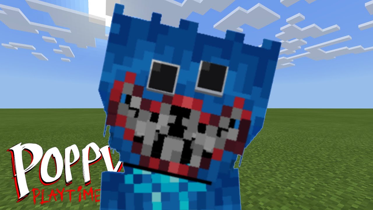 Minecraft Poppy Playtime Add-On: Huggy Wuggy - YouTube