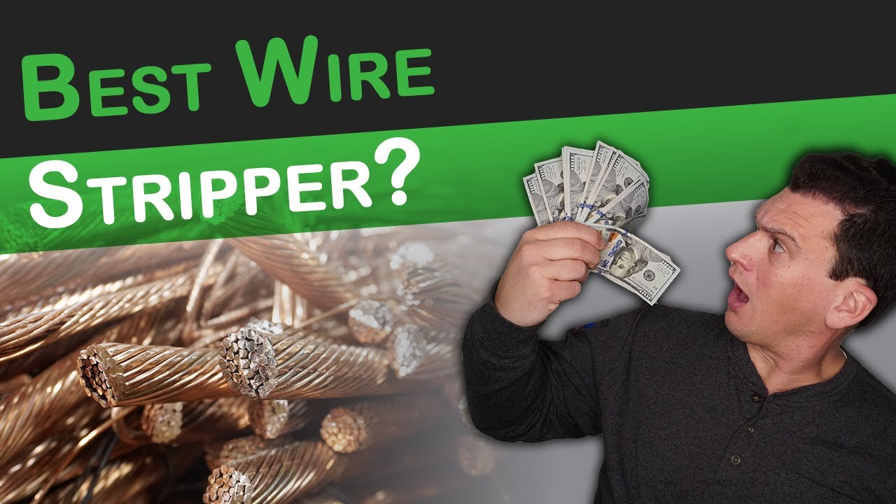 Choosing & Using The Right Wire Stripper for Scrap - YouTube