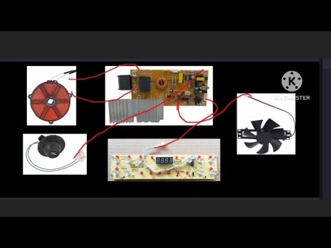 induction cooker wiring diagram | induction cooker 3d animation - YouTube