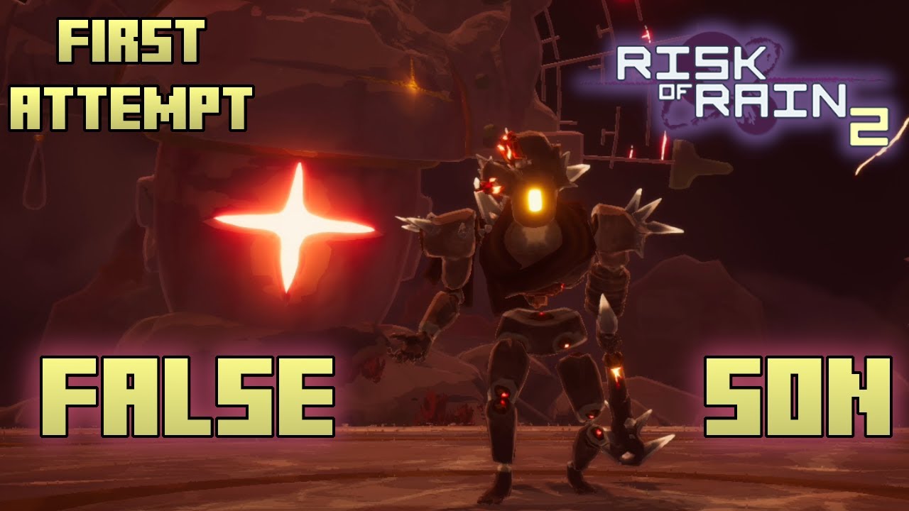 Our first False Son Fight in the NEW Risk of Rain 2 DLC - YouTube