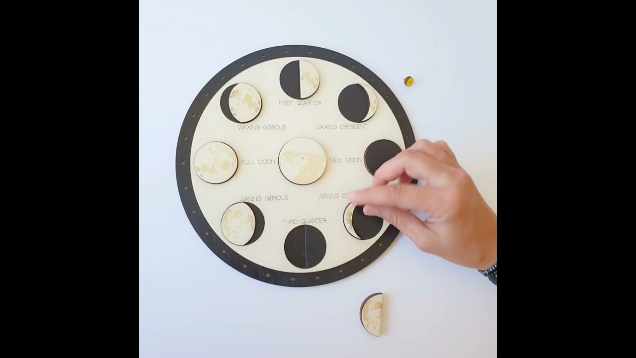 Moon Phases Puzzle - YouTube