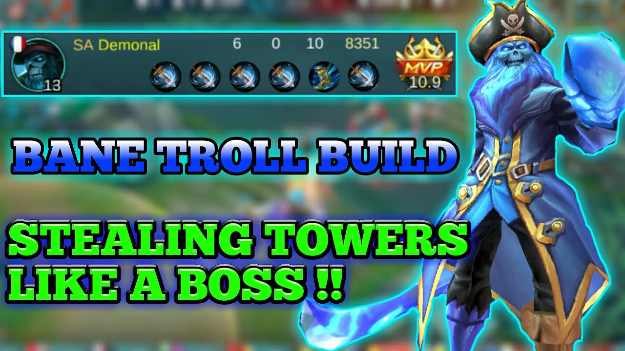 TROLLING WITH BANE | EPIC WIN | MOBILE LEGENDS - YouTube