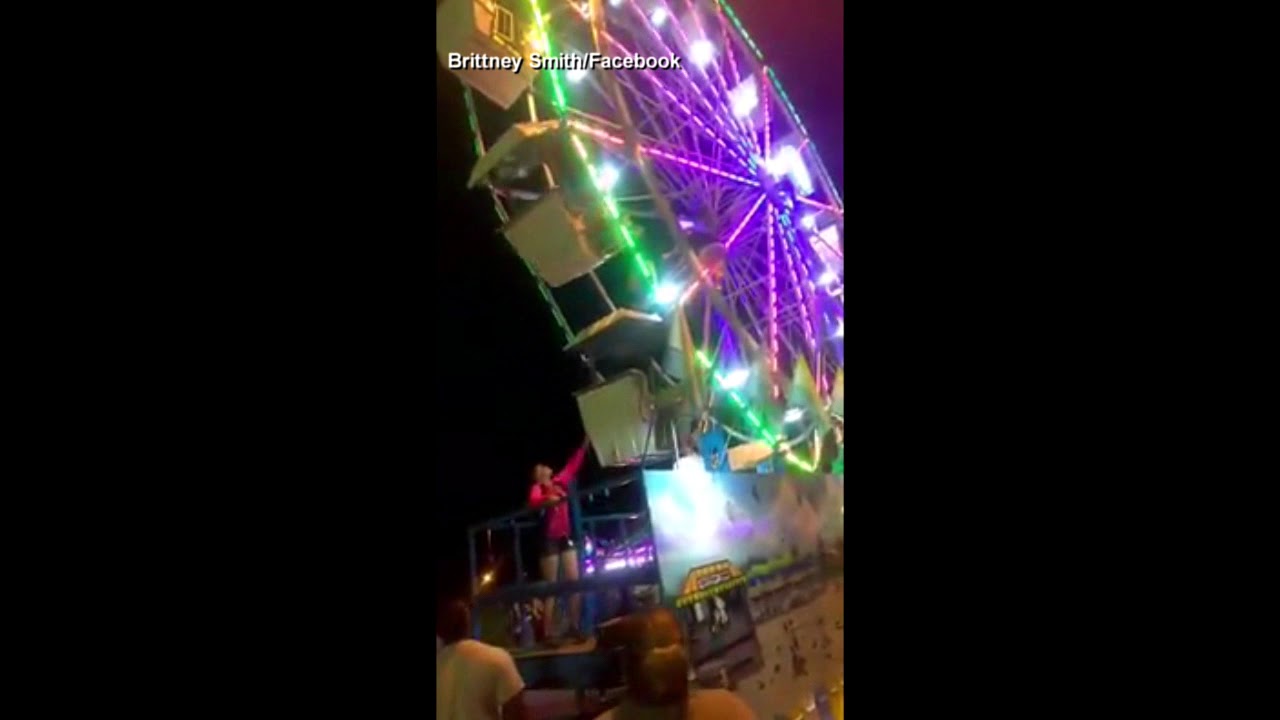 Greensboro NC Ferris Wheel Accident - YouTube