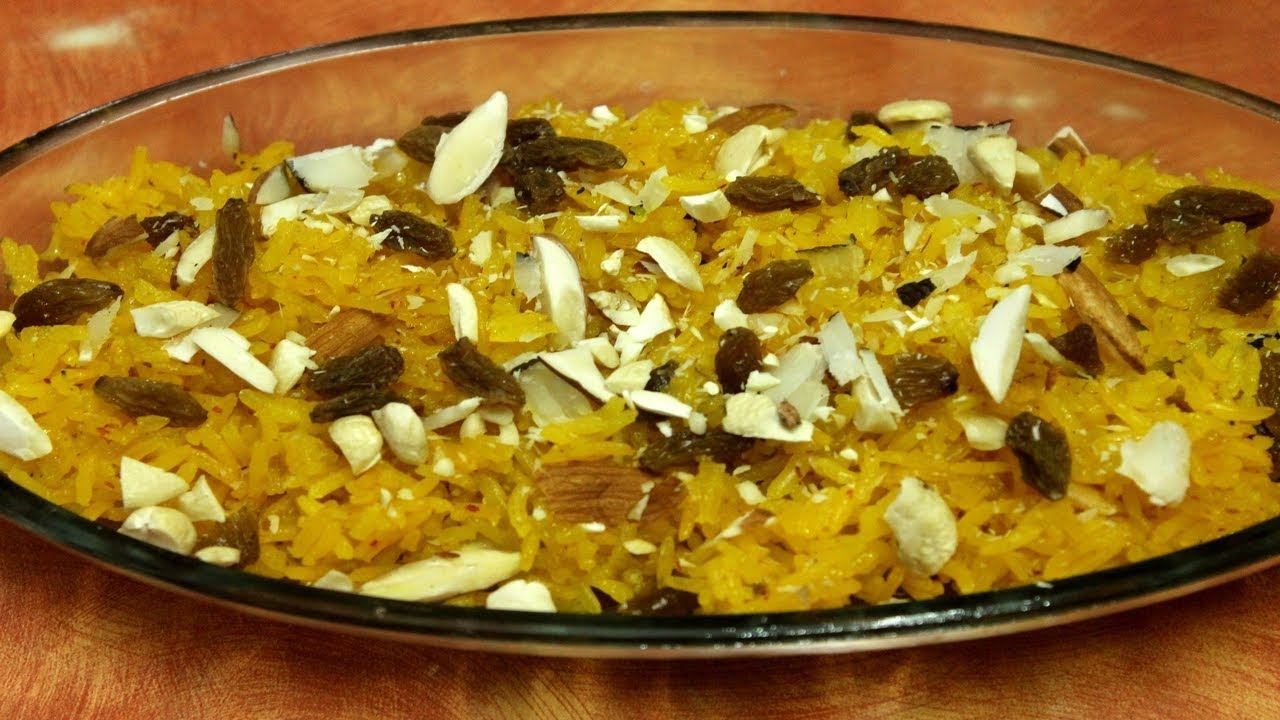 Zarda - Ramzan Special Zarda - Zafrani Zarda - Sweet Rice - Zarda ...