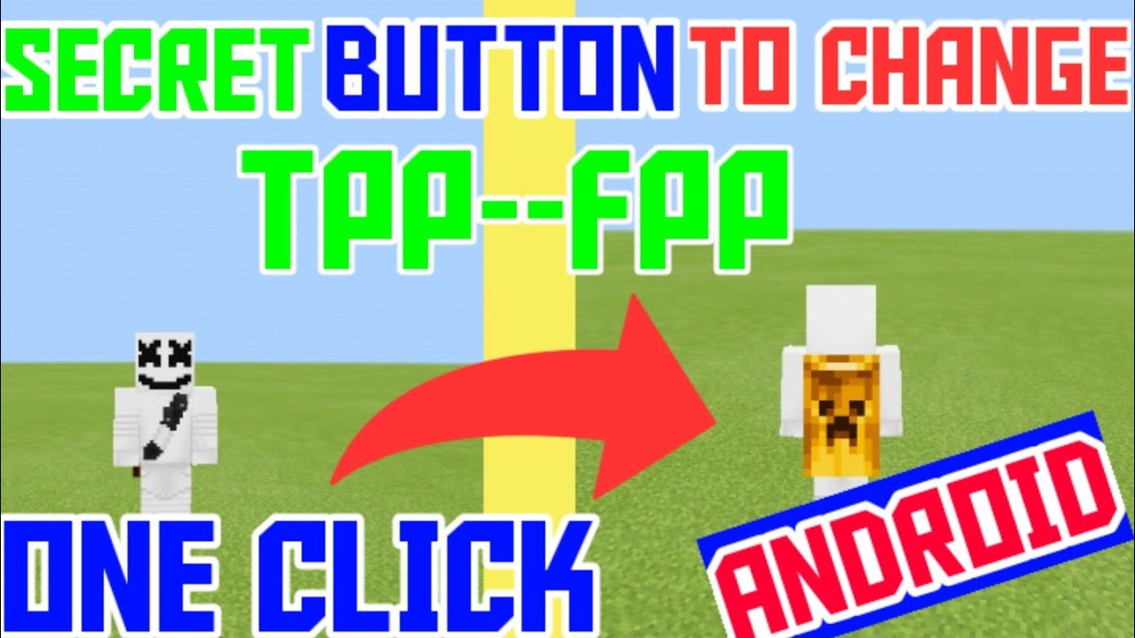 HOW TO CHANGE ONE PERSON TO SECOND PERSON IN ONE CLICK IN MINECRAFT ...