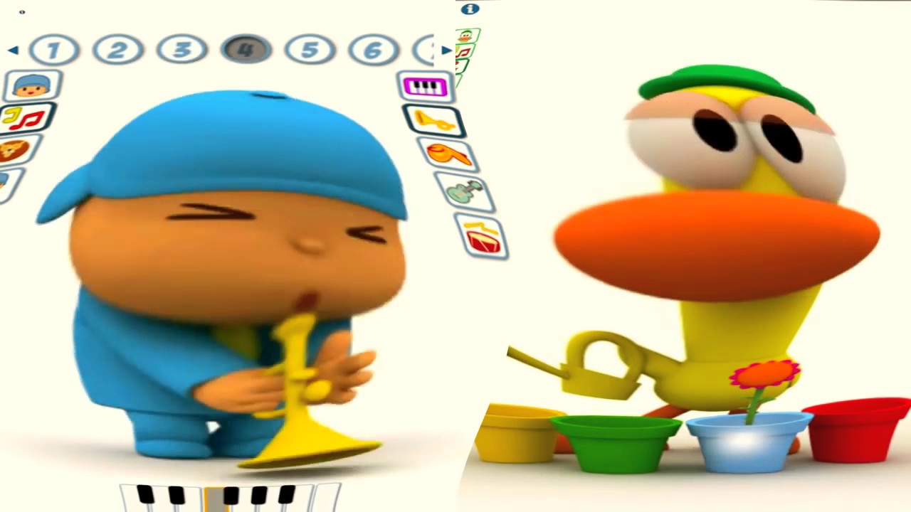 Talking Boy Pocoyo And Talking Duck Pato Funny Montage 2X Fast. - YouTube