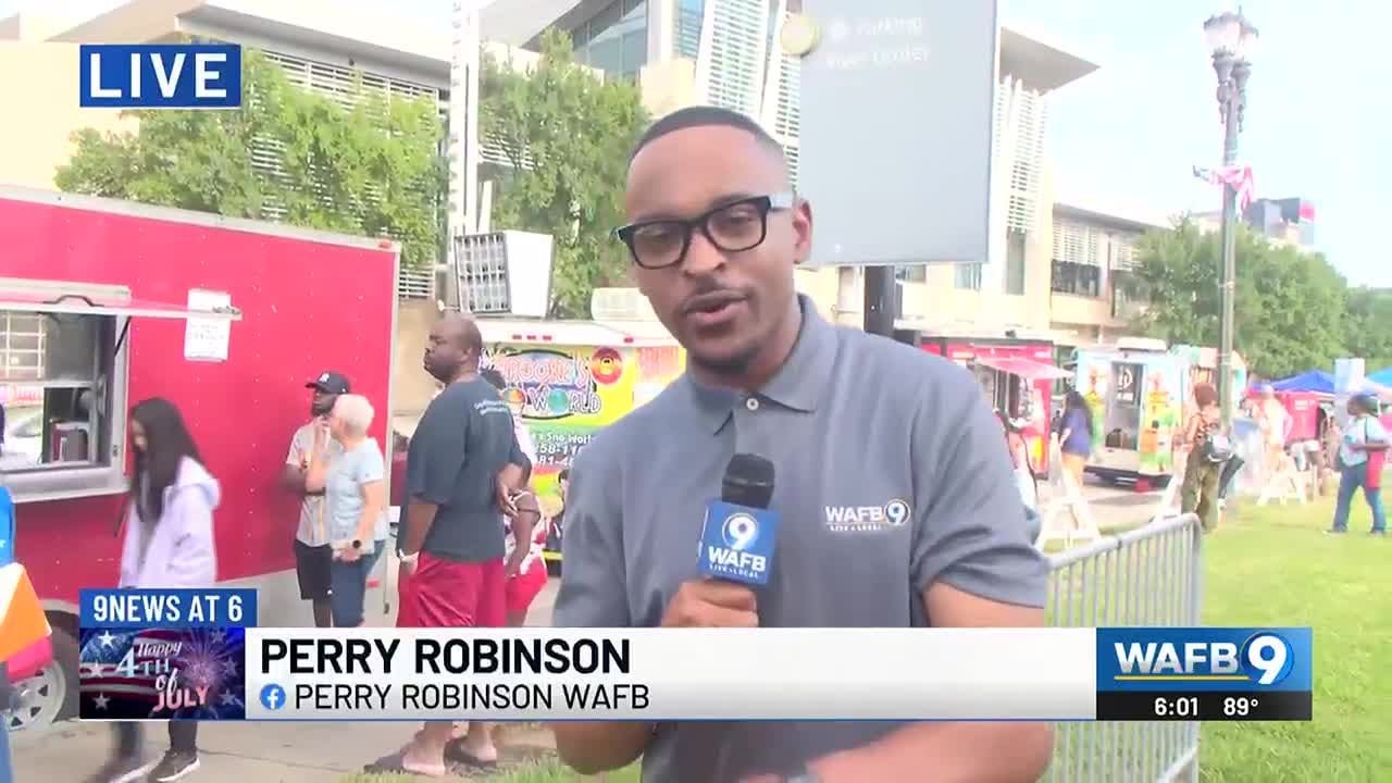 Perry Robinson live in Downtown Baton Rouge's Independence Day ...