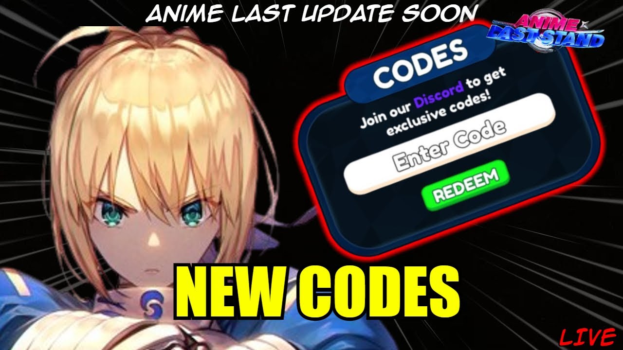 [NEW SECRET REROLL CODE] Anime Last Stand Update Prep! - YouTube