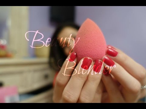 How To: Properly use beauty blender - YouTube