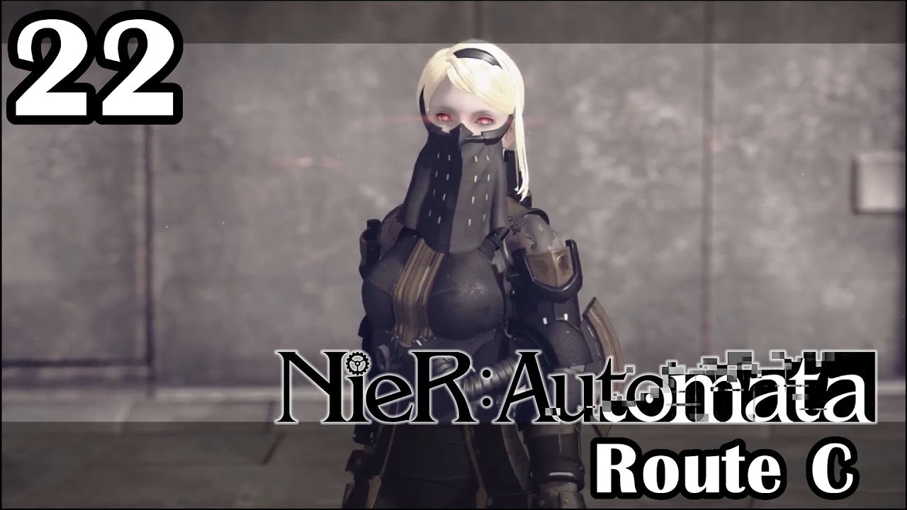 The God Box - Nier Automata Blind Lets Play Part 22 - YouTube