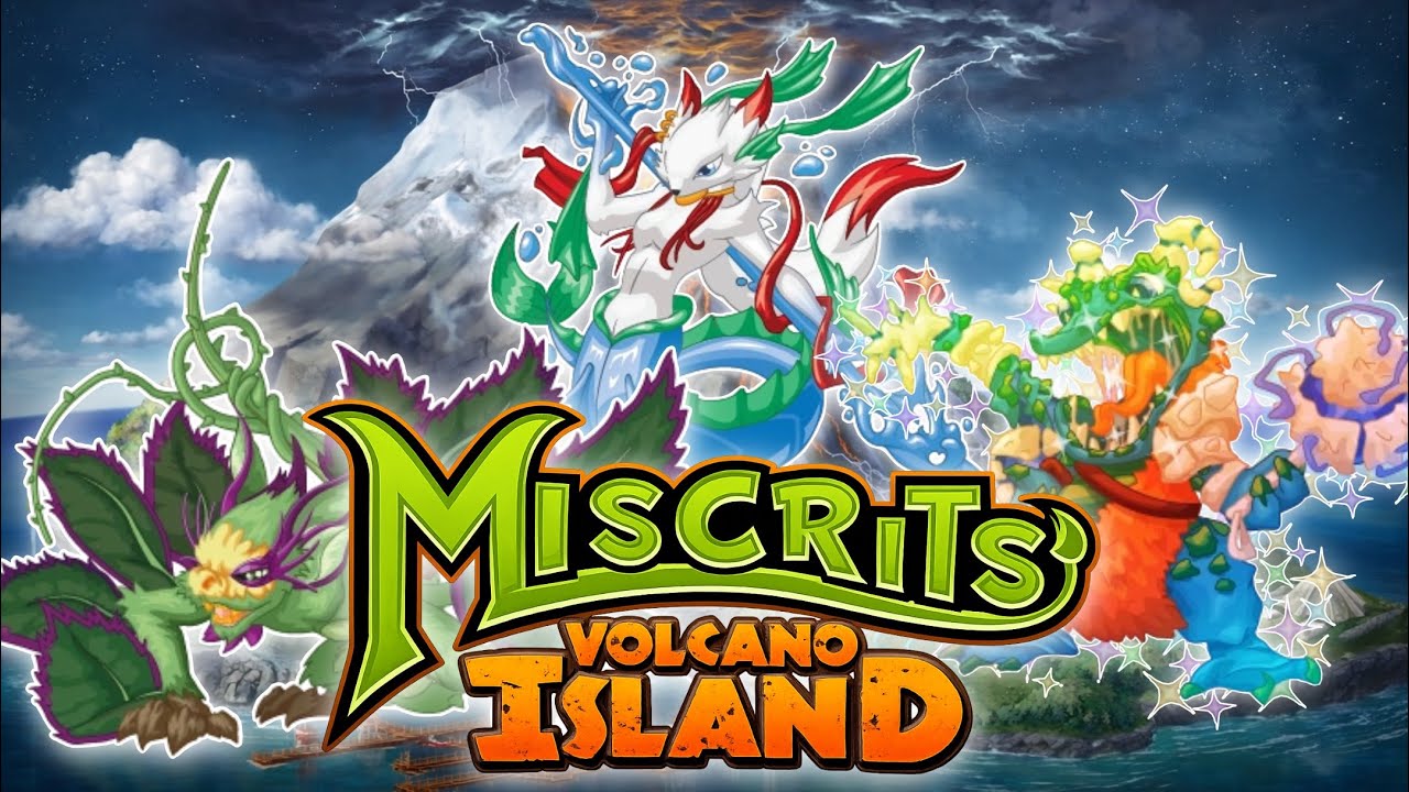 Volvio volcano island derrotando al primer mago - Miscrits world of ...