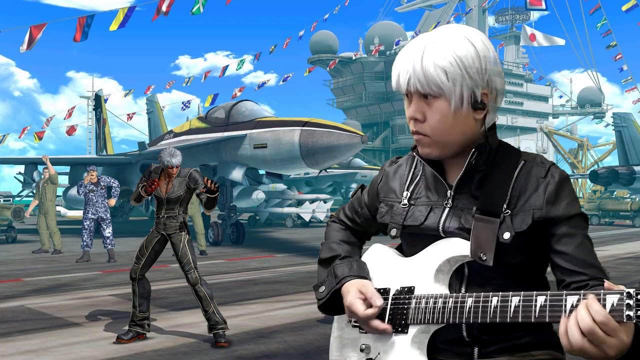 The King of Fighters XIV (Tom Guitar Cover)-KD-0079 K' VS RALF - YouTube