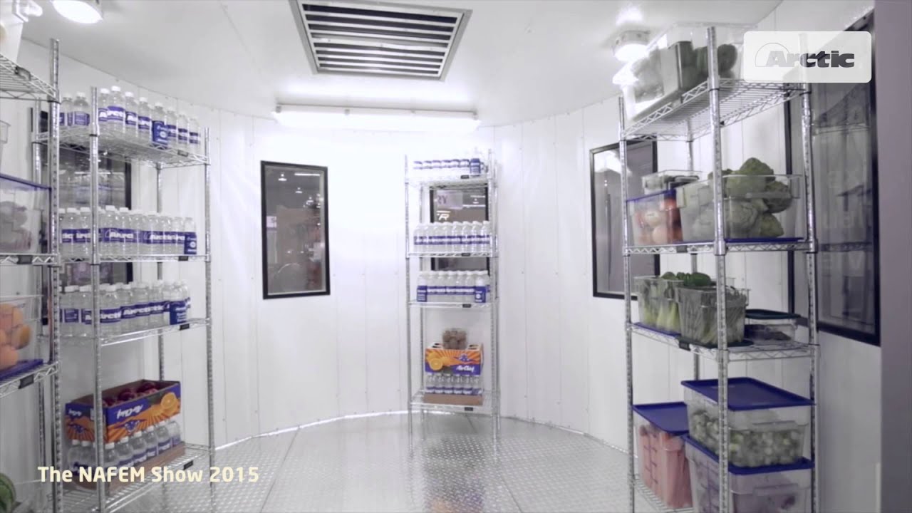 Arctic Walk-In Coolers & Freezers - The Nafem Show 2015 - YouTube