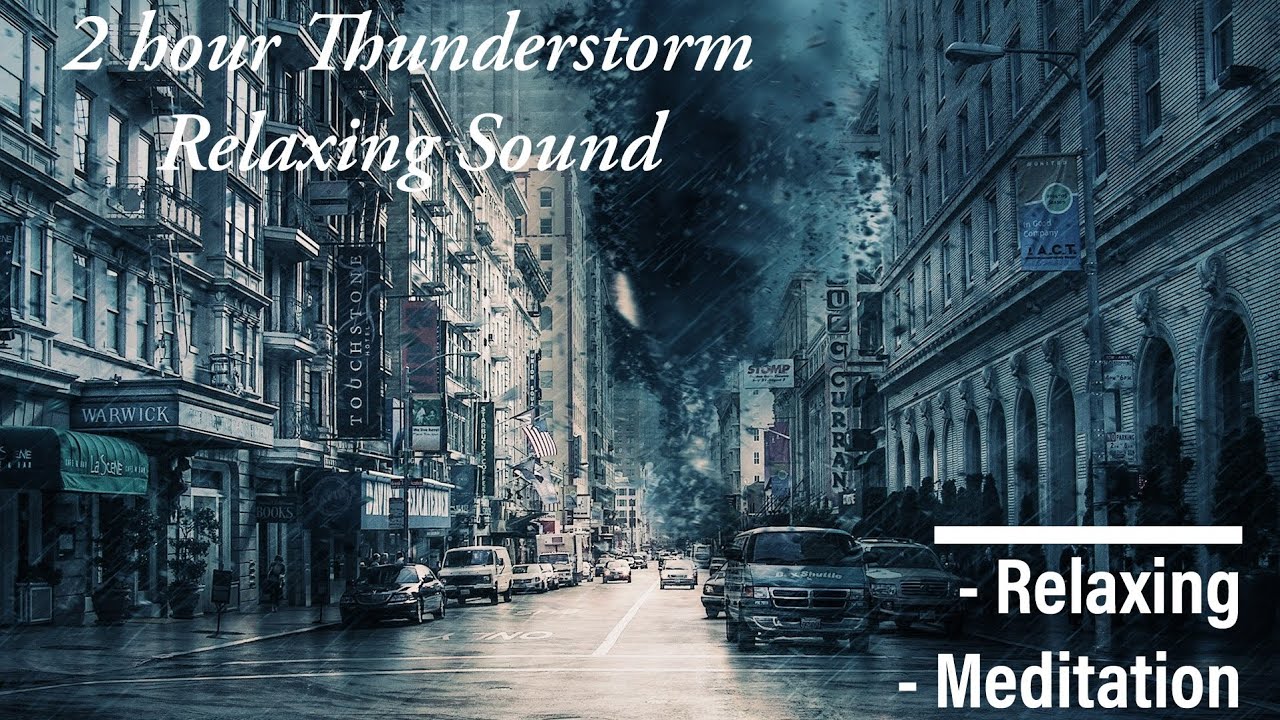Thunderstorm - Relaxing Sound - YouTube