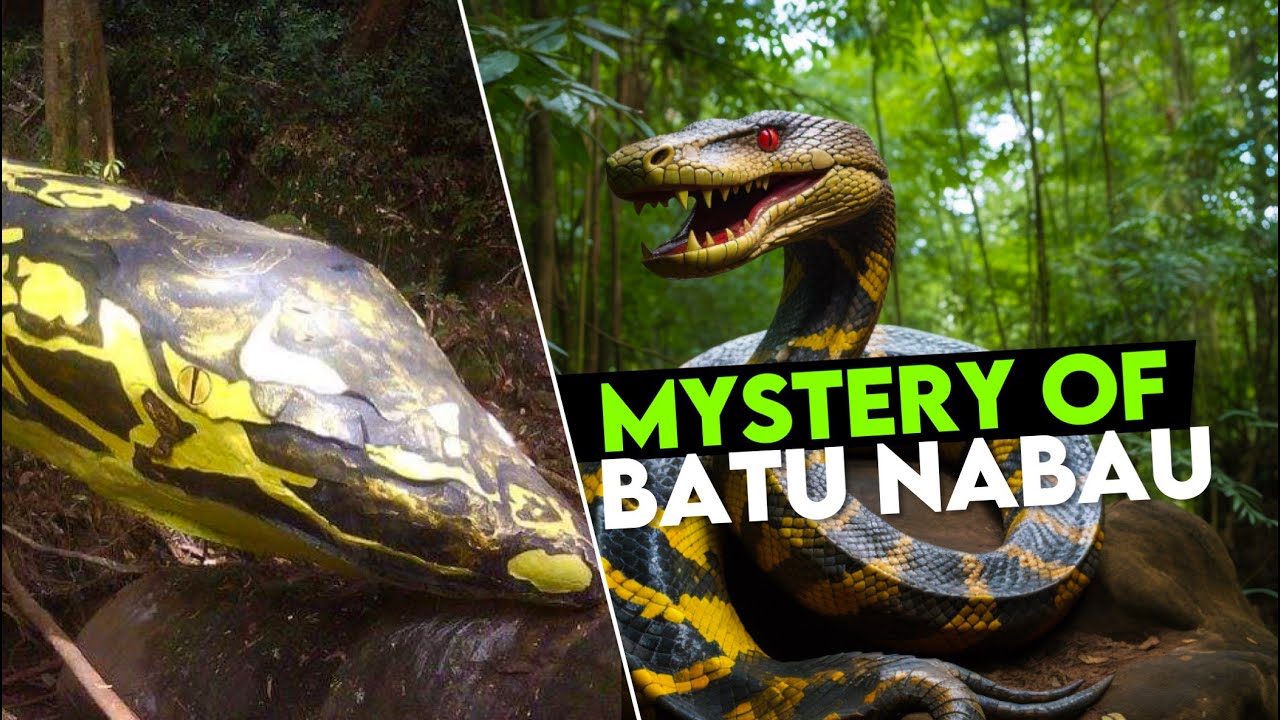 The Story of Batu Nabau The Giant Rock Snake in Malaysia Engkilili ...