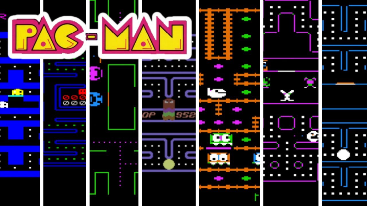 20 Pac-Man Clones that Copied Too Much - YouTube