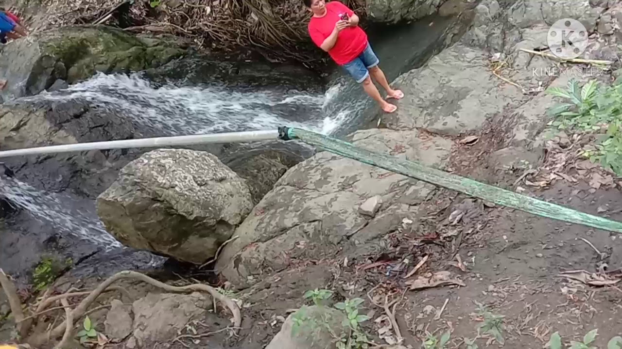 the beautiful.viewdeck, pikkan falls, of Ramon isabela Philippines ...