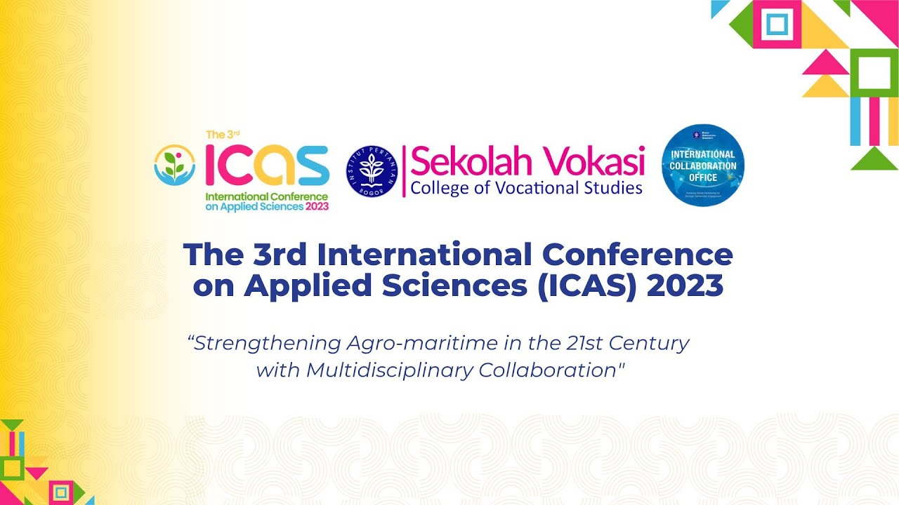 International Conference on Applied Sciences 2023 The 3rd (ICAS The 3rd ...