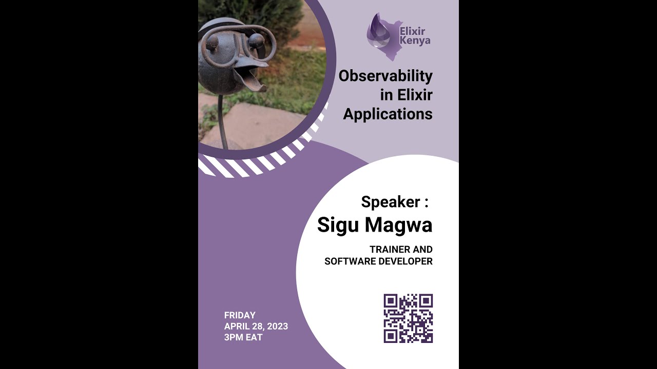 Observability in Elixir Applications by Sigu Magwa - YouTube