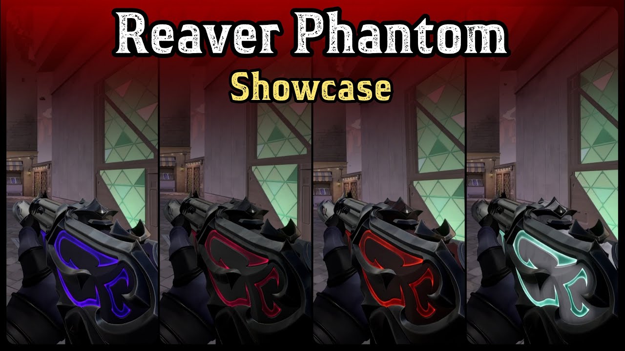 Reaver Phantom Showcase | Valorant Phantom Skin - YouTube