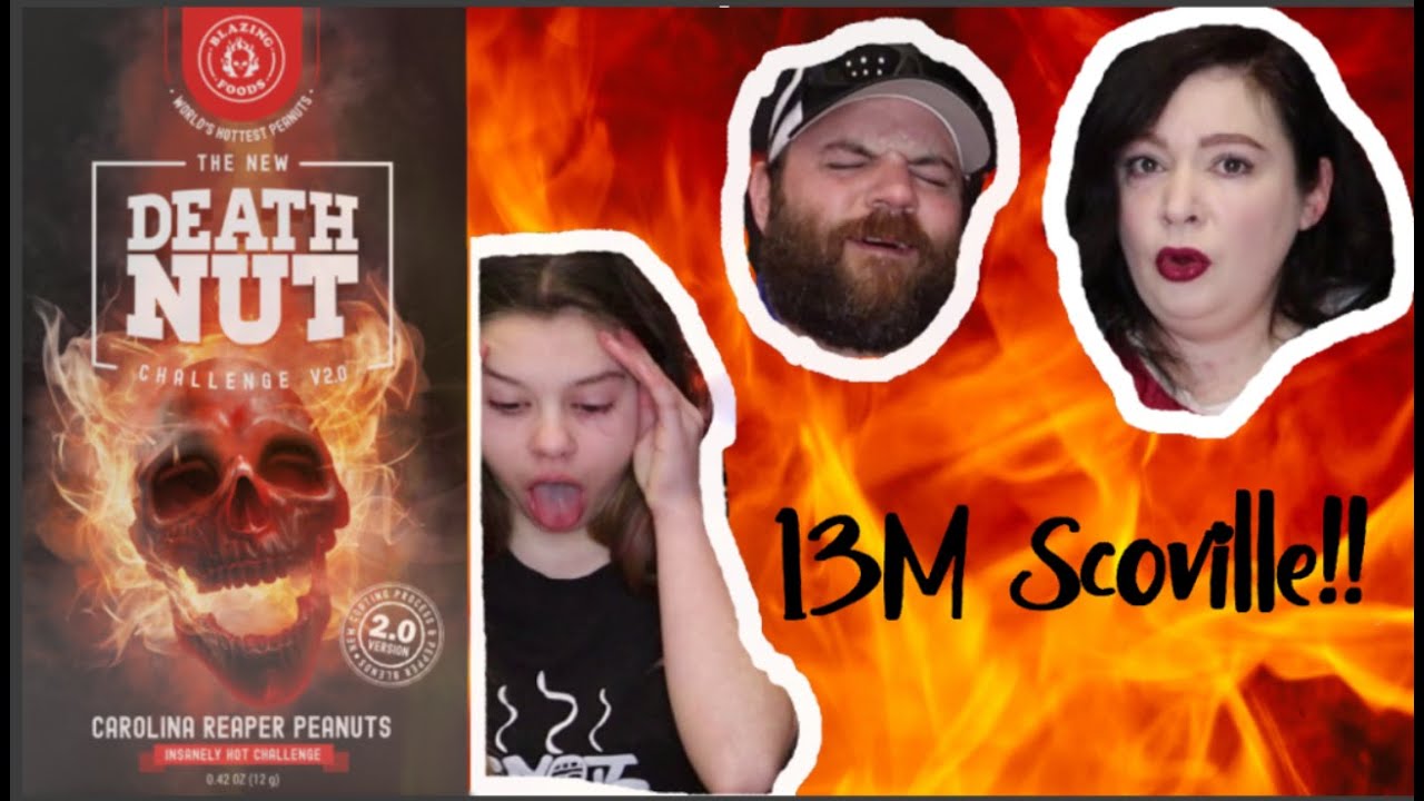 Death Nut 2.0 Challenge - World's Hottest Peanut (13 Million Scoville ...