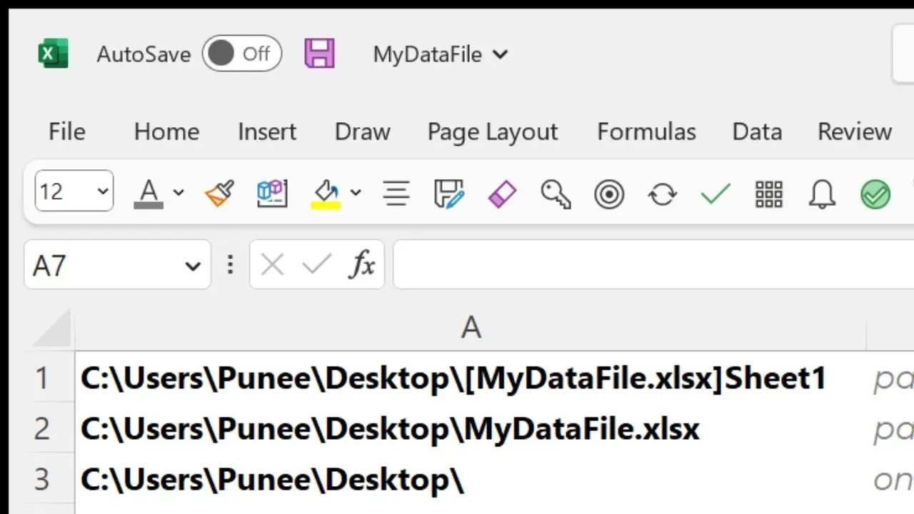 How To Check File Path In Excel SoftwareLounge YouTube How To Check File Path In Excel SoftwareLounge YouTube