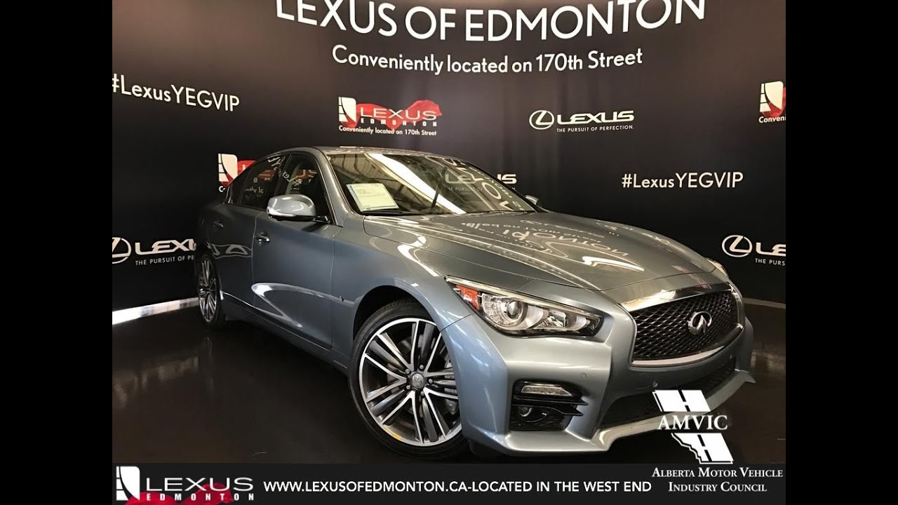 Used 2015 Light Blue Infiniti Q50 Sport AWD In Depth Review ...