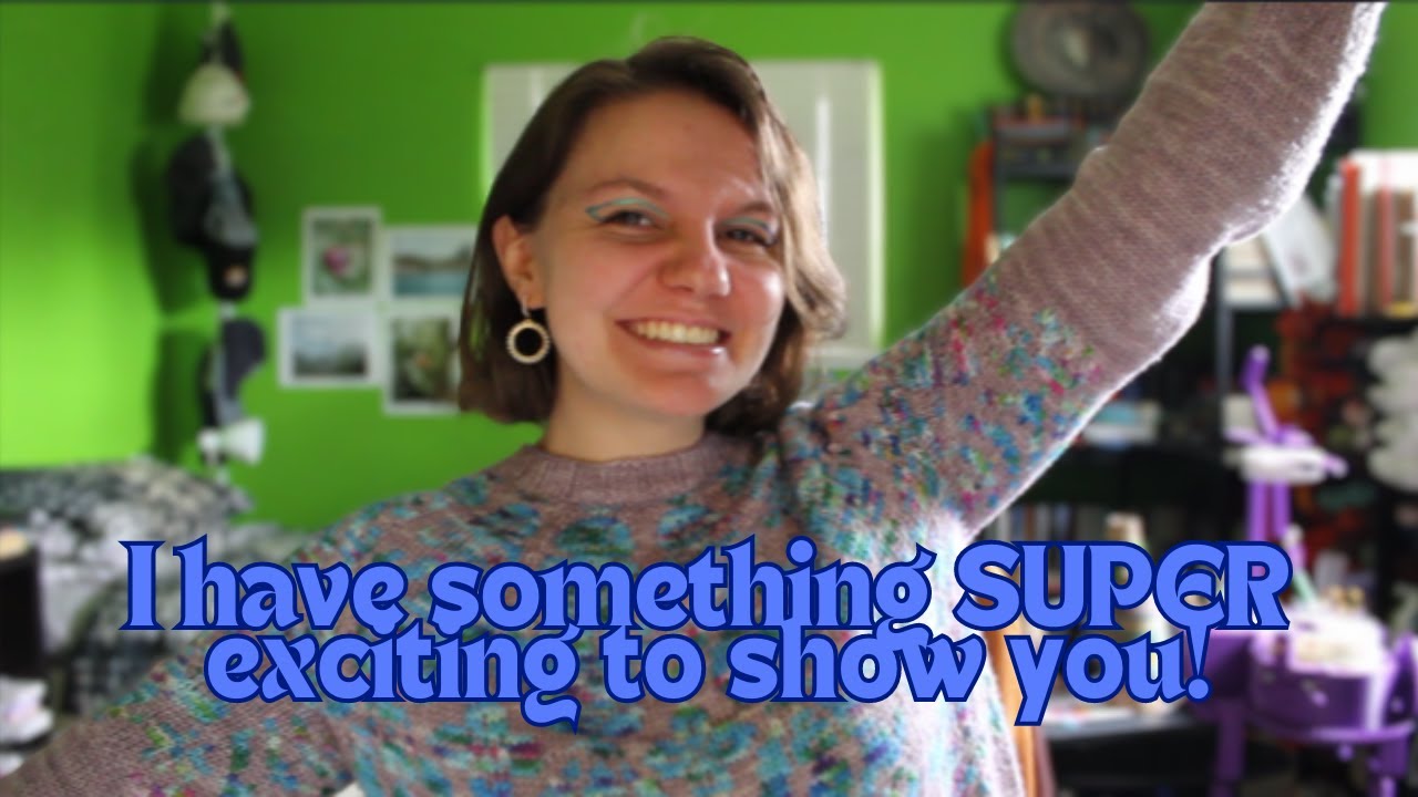 I have something SUPER exciting to show you!! (Knitting Update 4/29 ...
