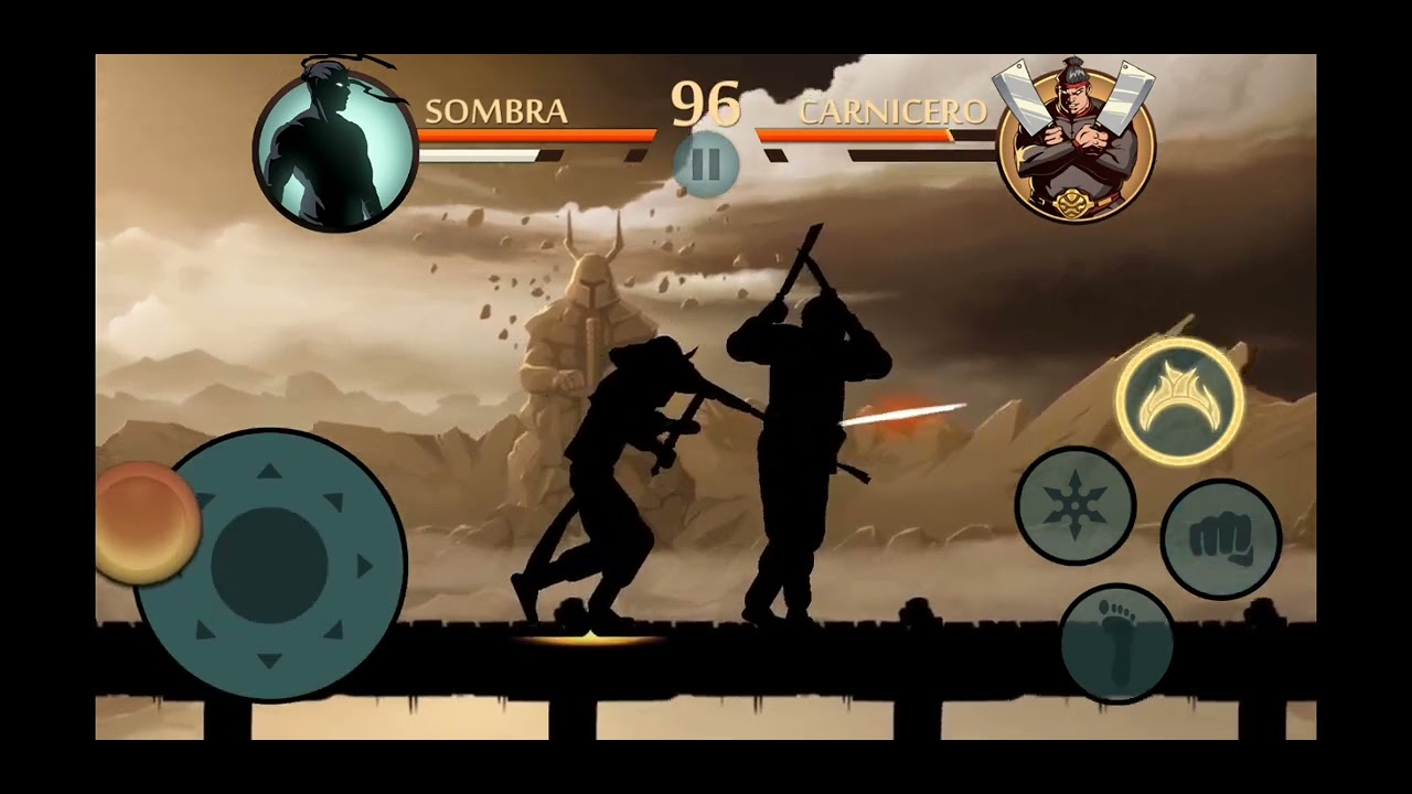 Shadow Fight 2 Bosses Defeating (Shadow Fight 2). - YouTube