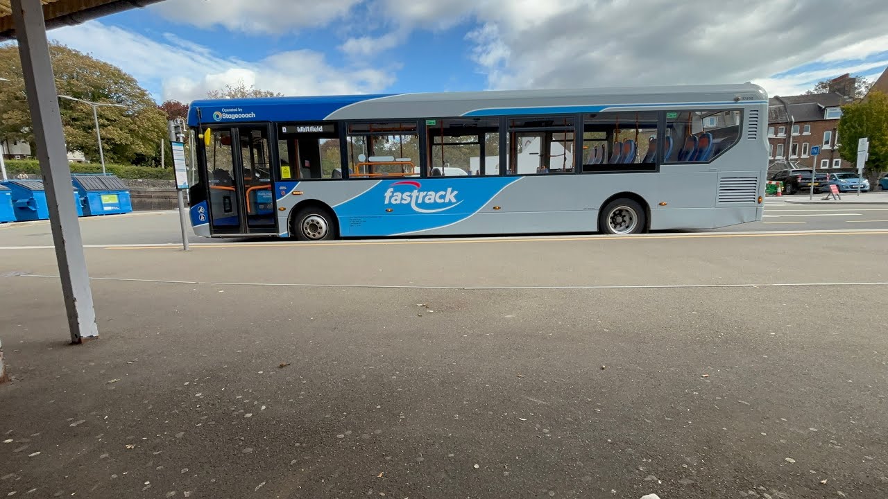 Dover fastrack&yms travel bus spotted in Dover Priory Station - YouTube