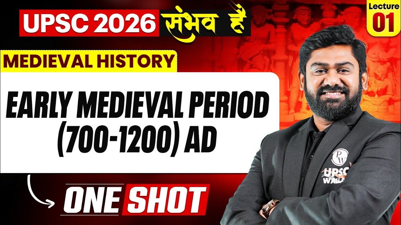 Complete Medieval History | Early Medieval Period 700 - 1200 AD | One ...