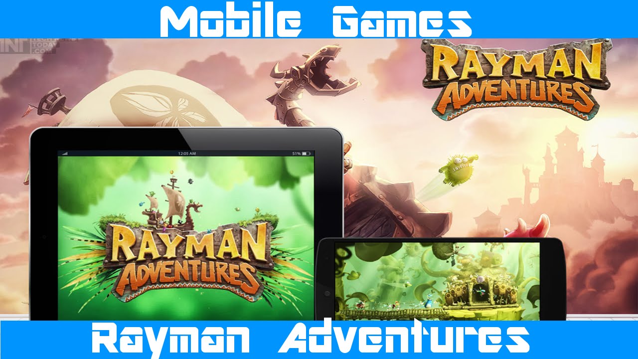 Rayman Adventures - Mobile Games - YouTube