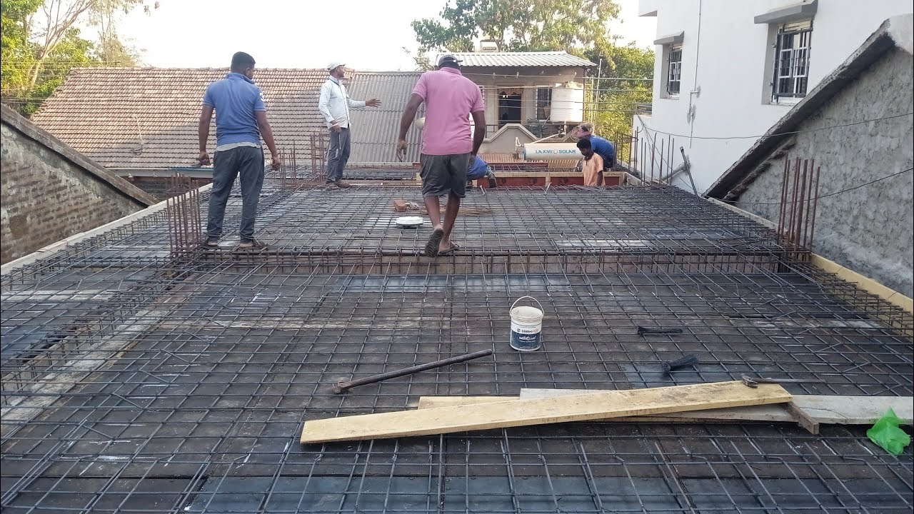 my first vlog on construction site - YouTube