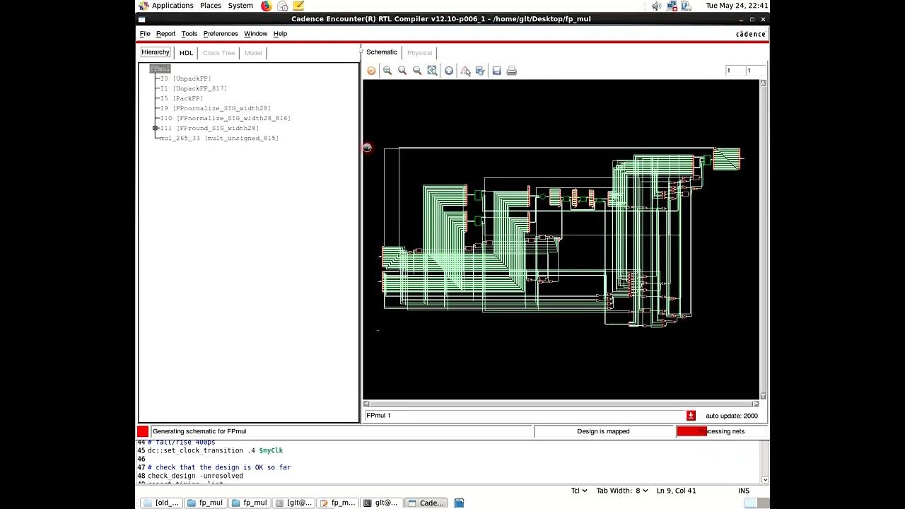 Cadence RTL compiler with 180nm - YouTube