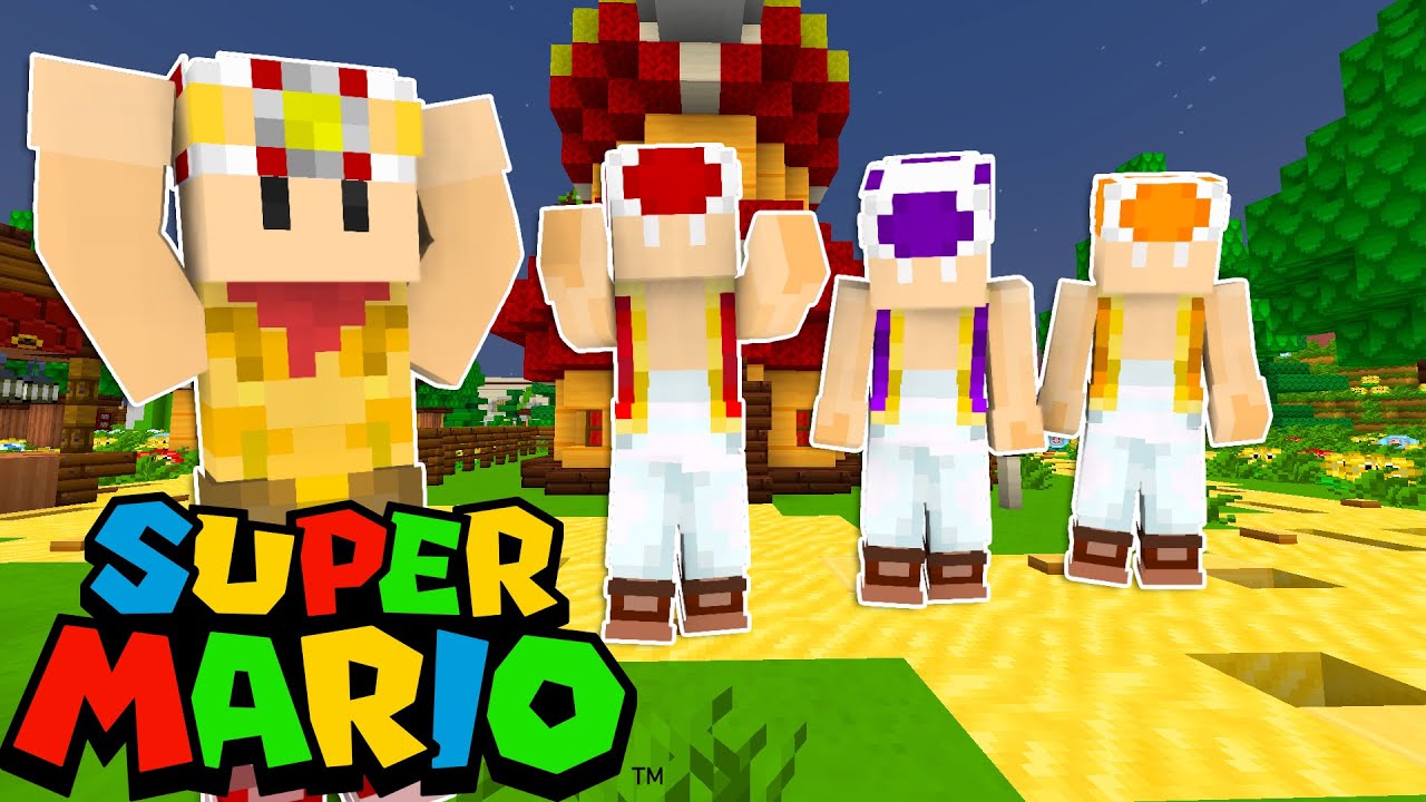 TOADS GET BRAINWASHED! (14) | Epic Mario Minecraft | Super Mario - YouTube