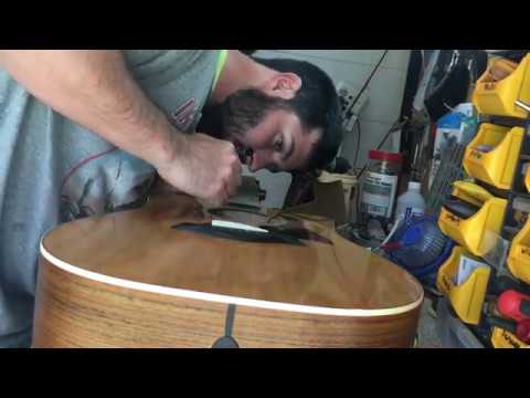 How to install under saddle pickup - YouTube