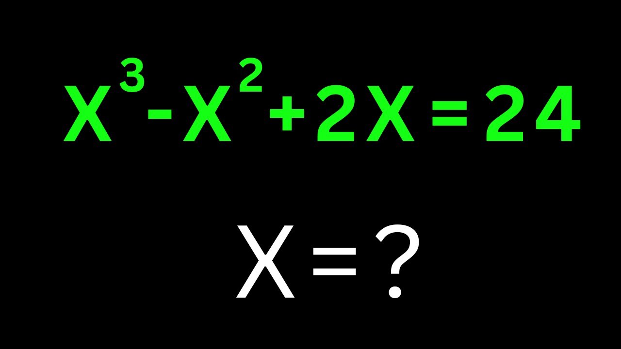 A Nice Algebra Problem | America Math Olympiad - YouTube