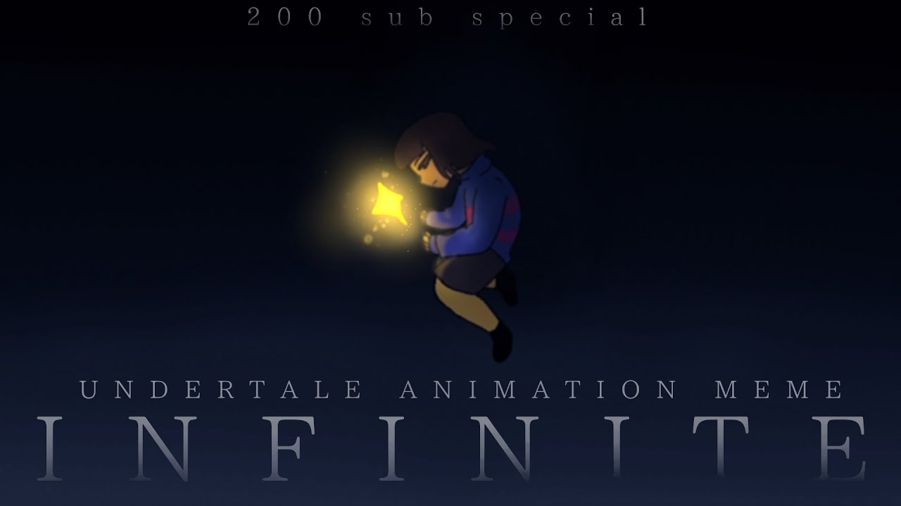 INFINITE animation meme UNDERTALE (Early 200 special) Flipaclip - YouTube