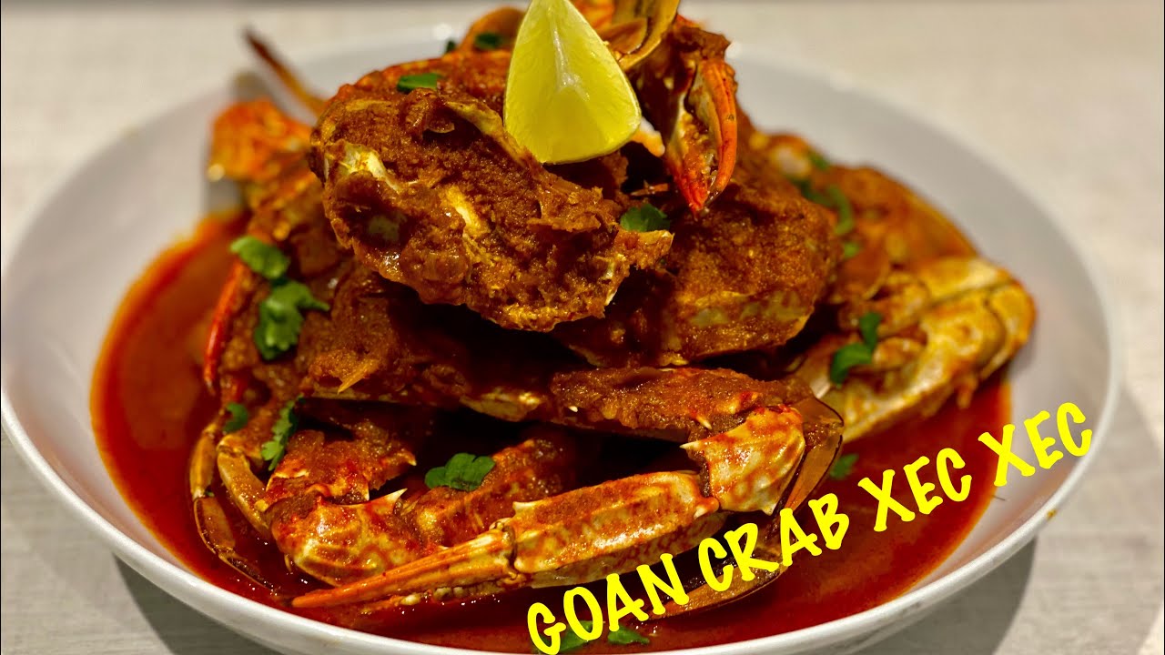 GOAN CRAB XEC XEC | GOAN CRAB CURRY | AUTHENTIC GOAN CURRY | CRAB ...
