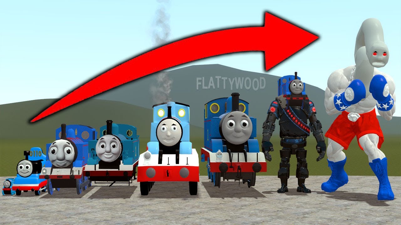 New Evolution Of Thomas & Friends Family in Garry's Mod - YouTube