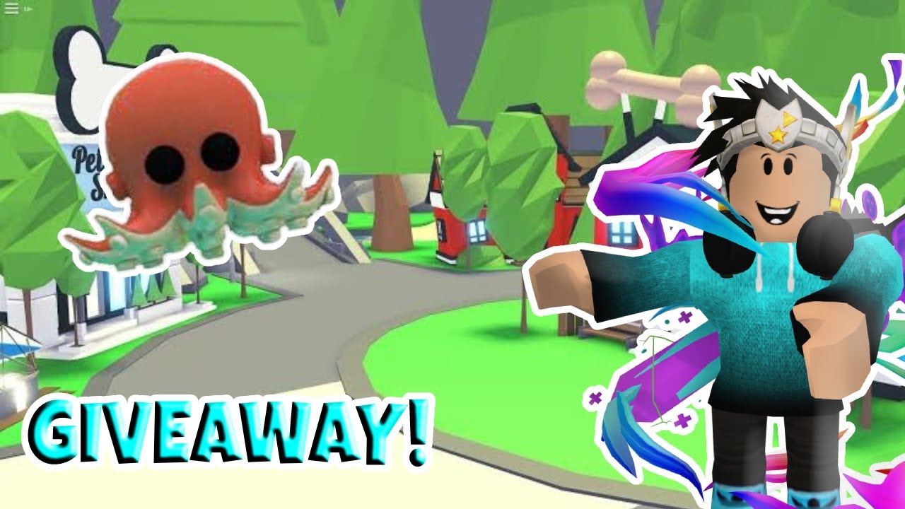 ADOPT ME OCTOPUS GIVEAWAY!! (read Desc) - YouTube