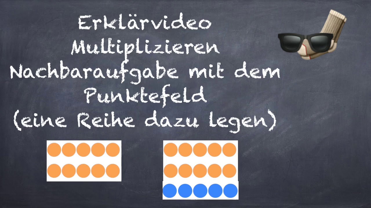 Multiplizieren / Einmaleins / Punktefeld / Nachbaraufgaben *Mathe ...