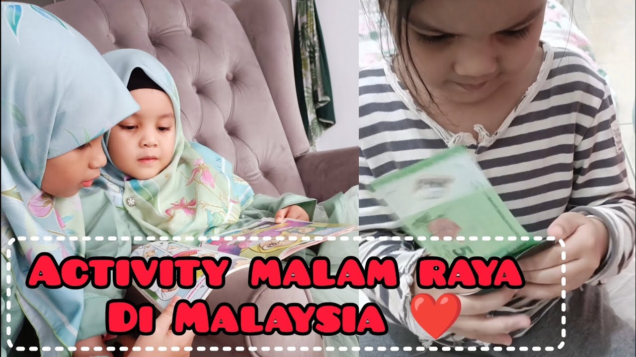 Activity malam raya di Malaysia - YouTube