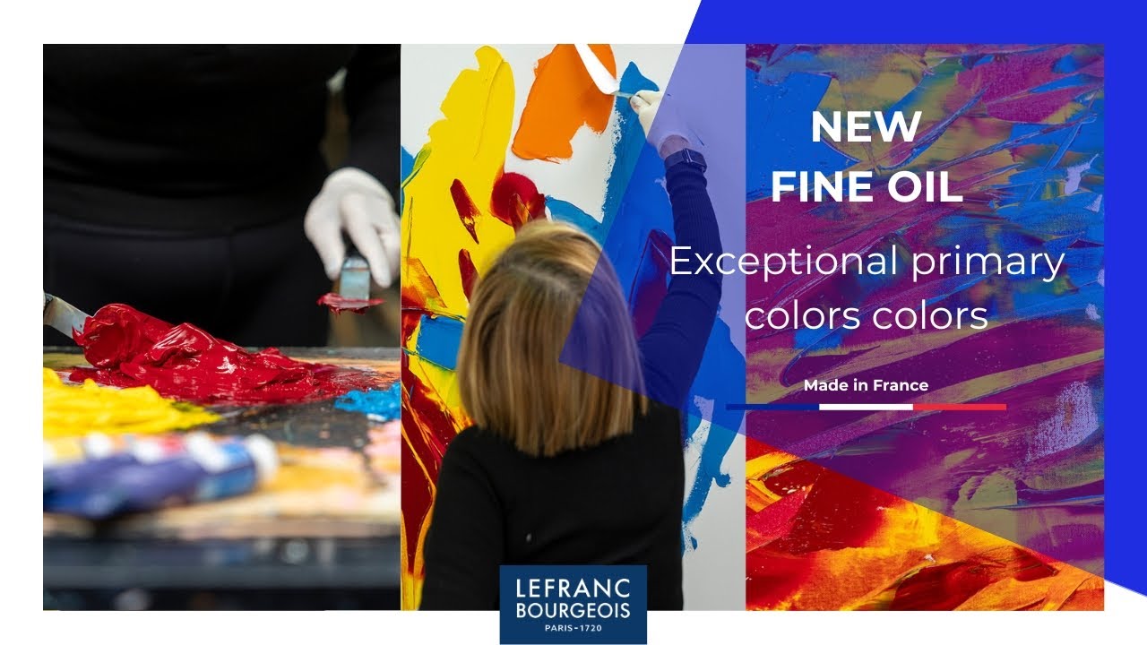 Discover the 3 exceptional primary colors of the new Lefranc Bourgeois ...