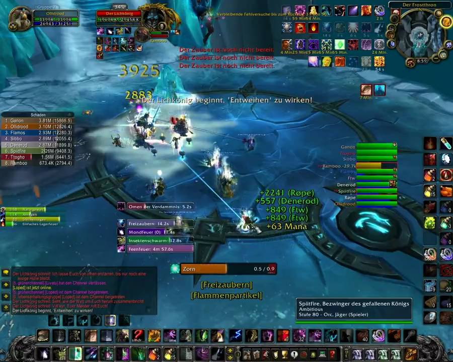 WoW ICC-10 Heroic- / Hardmode "Lichking" - Part 1 - YouTube